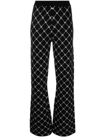Sonia Rykiel pantalon à taille haute - Noir