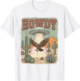 Image UFO Howdy Desert Vulture T-Shirt