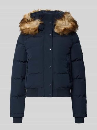 Superdry Steppjacke mit Kapuze und Kunstfell Modell EVEREST BOMBER