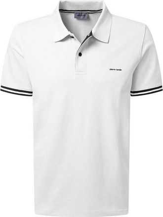 Pierre Cardin Poloshirt (1-tlg) mit Logo-Stitching