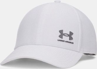 Under Armour ArmourVent Low Verstellbare Kappe f&uuml;r Herren Wei&szlig; / Castlerock EINHEITSGR&Ouml;SSE