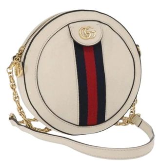 Gucci Pre-owned Gg marmont shoulder bag - Femme - Pre-owned - Blanc - Taille: ONE Size