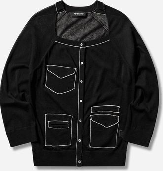 Kiko Kostadinov Women s Kreiner Knit Cardigan Black