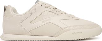 Calvin Klein Sneakers Calvin Klein Low Pro Runner Laceup Lth Croco HW0HW03244 Creme