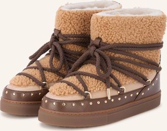 INUIKII Inuikii Boots Curly Rock Mit Nieten braun