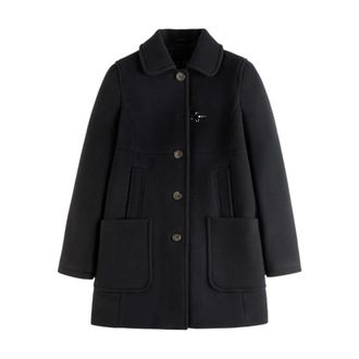 Fay Schwarzer Woll-Kaschmirmantel - - Coats - Damen - Schwarzk - XS
