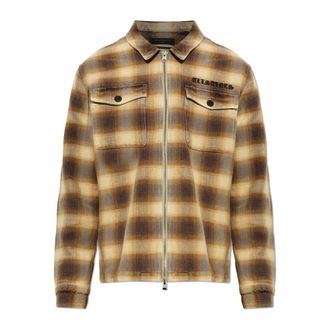 AllSaints Bellas Shirt - Homme - Chemises - Beige - Taille: XL
