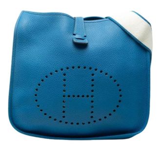 Herm&egrave;s Pre-owned Evelyne III Umh&auml;ngetasche - - Pre-owned - Damen - Blau - ONE SIZE