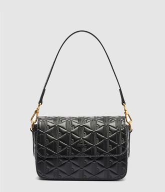 Lacoste Sac Maheki Cuir Noir