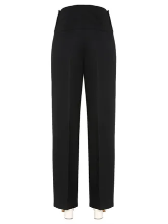 Jil Sander Tailored Wool Trousers - Black