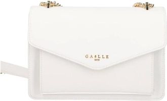Ga&euml;lle Paris Femme, Sacs, Blanc, Taille: ONE Size Shoulder Bag