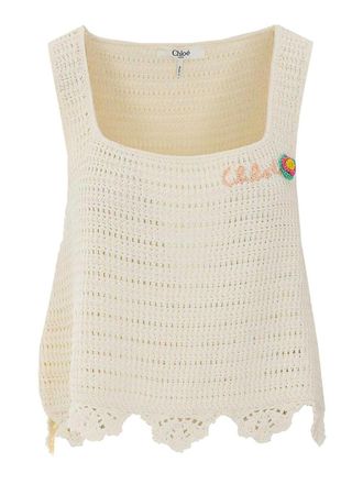 Chlo&eacute; Top - Wei&szlig;