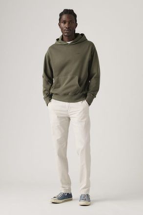 Levi's Pantalon XX Chino Standard Taper Lightweight En Lin - Homme - Blanc / Moonstruck Cotton Linen Twill - 28X32