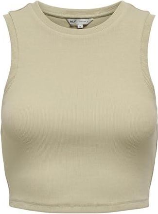 Only Onlvilma D&eacute;bardeur Court S/L JRS Noos, Taupe, XS