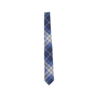 Vivienne Westwood Cravate en jacquard tartan - unisex - Accessoires - Bleu - Taille: ONE Size