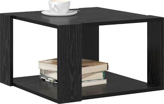 Generic Couchtisch, Quadratischer Sofa-Beistelltisch mit Offenem Rahmen, Integriertes Ablagefach f&uuml;r B&uuml;cher, Getr&auml;nke und Wichtige Einrichtungsgegenst&auml;nde (51