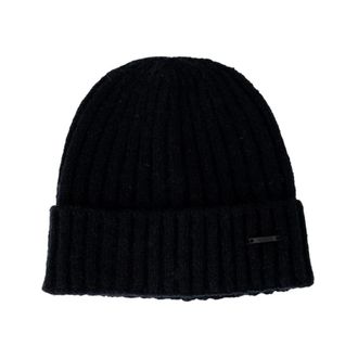 Antony Morato Rippstrick-Beanie aus Wollmischung - - Accessories - Herren - Schwarzk - ONE SIZE