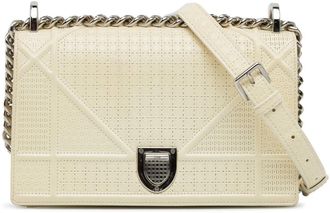 Dior Hobo Bags - Medium Patent Diorama - Gr. unisize - in Wei&szlig; - f&uuml;r Damen