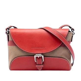 Burberry Pre-owned The Henham Crossbody Bag - Femme - Pre-owned - Rouge - Taille: ONE Size