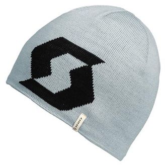 Scott Team 10 Bonnet gris, couvre-chef, taille unique - Couleur gris clair - Noir, Gris clair et noir