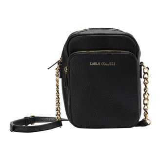 Carlo Colucci Cova Umh&auml;ngetasche mit Kette - - Bags - unisex - Schwarzk - ONE SIZE