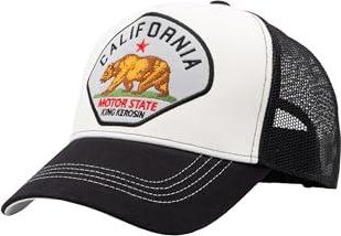 King Kerosin California Casquette de Baseball, Noir, Einheitsgr&ouml;&szlig;e Homme