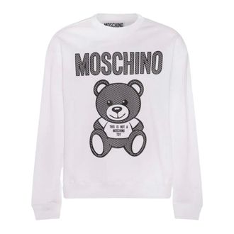 Moschino SweaT-shirts - Homme - Sweatshirts et sweats &agrave; capuche - Blanc - Taille: XS