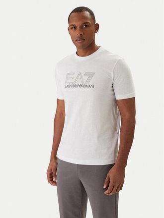 Emporio Armani T-Shirt 7M001307 AF10375 Wei&szlig; Regular Fit