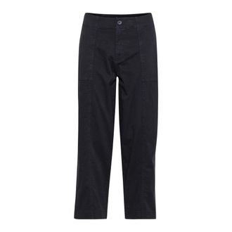 Part Two Dunkelblaue Moderne Passform Hose - - Trousers - Damen - Blau - L