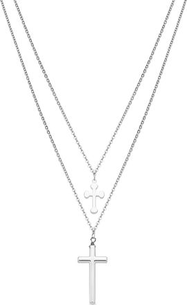 Luxenter Halskette mit Rhodium abgeschlossen - Frikca
