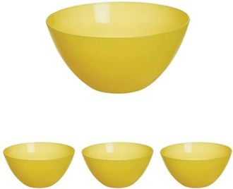 Excelsa Rainbow Salatsch&uuml;ssel gelb (Packung mit 4)
