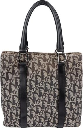 Dior Crossbody Bags - Christian Dior Trotter Monogram Handbag - Gr. unisize - in Schwarz - f&uuml;r Damen