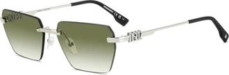 Dsquared2 unisex, Accessoires, Gris, Taille: 58 MM Lunettes de soleil
