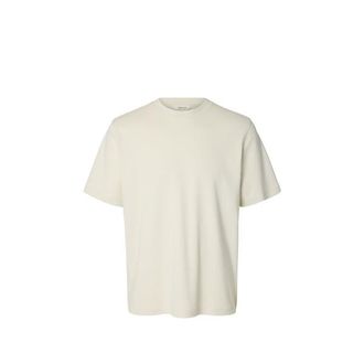 Selected T-shirt droit en coton