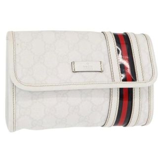 Gucci Pochette Pre-owned - Femme - Pre-owned - Blanc - Taille: ONE Size