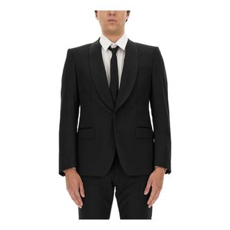 Dolce & Gabbana Homme, Vestes, Noir, Taille: XL Giacca Sartoriale