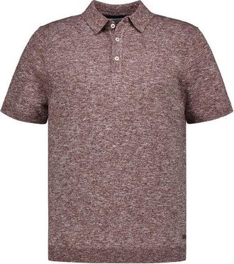 Pierre Cardin Herren Polo-Shirt braun meliert