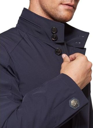 Norwegian Wool Manteau mi-long &agrave; col montant