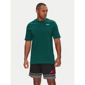 adidas T-Shirt Lounge Still Life Bowl Graphic JJ3961 Gr&uuml;n Regular Fit