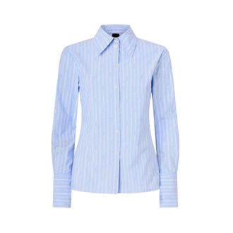 Pinko Cathleen Gestreiftes Hemd - - Blouses & Shirts - Damen - Blau - XS