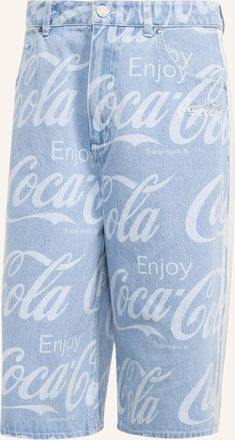 adidas Originals Adidas Originals Coca-Cola Classic Sport Denim Jort blau