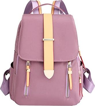 Generic Joli sac &agrave; dos de voyage en cuir tendance pour gar&ccedil;ons, rose, taille unique