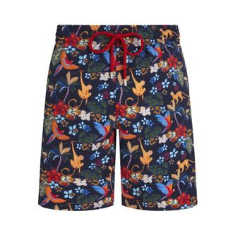 Vilebrequin Short de bain long Salvador stretch - Homme - Maillots de bain - Multicolore - Taille: M
