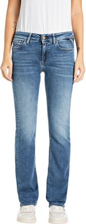Replay Damen Jeans New Luz Skinny-Fit, Blau (Medium Blue 009-7), 30W / 32L