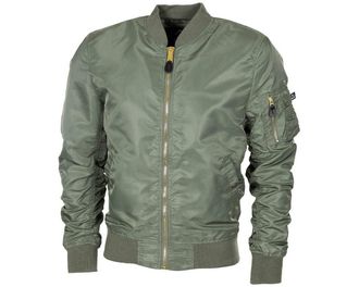 MFH Outdoorjacke US Airforce Jacke MA1, oliv