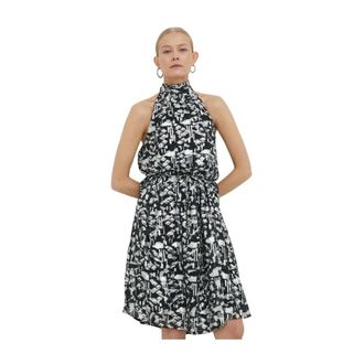 Bruuns Bazaar Geranium Fifi Kleid - - Dresses - Damen - Schwarzk - M