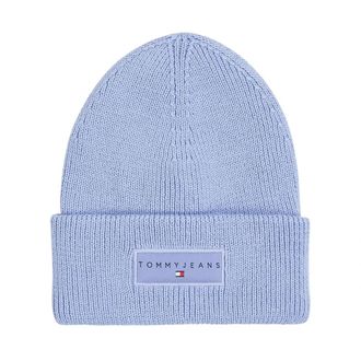 Tommy Jeans Femme, Accessoires, Bleu, Taille: ONE Size Bonnet 100% coton