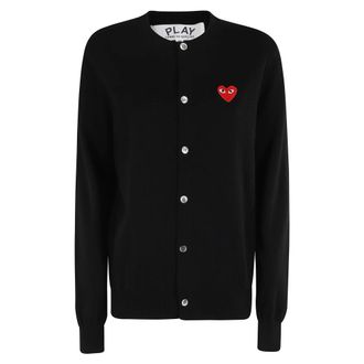 Comme Des Gar&ccedil;ons Femme, Pulls, Noir, Taille: 38 FR Cardigans