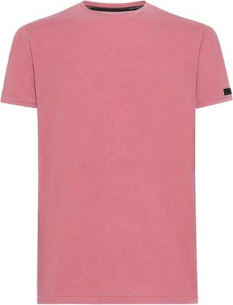 Roberto Ricci Design Rrd, Homme, Tops, Rose, Taille: 2XL Techno Wash Piqu&eacute; T-shirt