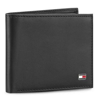 Tommy Hilfiger Geldb&ouml;rse Tommy Hilfiger Eton Mini Cc Wallet AM0AM00655/83365 Schwarz